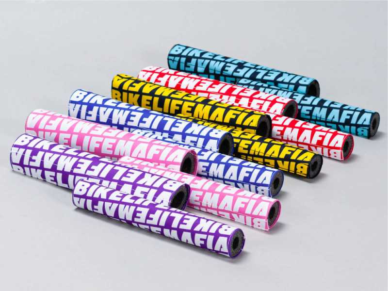 Mafiabikes Bike Life Mafia dviračio rėmo dangtis | Purple White I ...